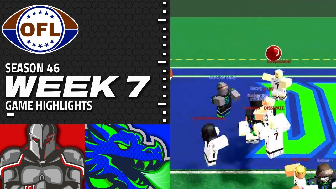 OFL S46 Week 7 | Empire State Sentinels vs Dresden Dragons | Roblox ...
