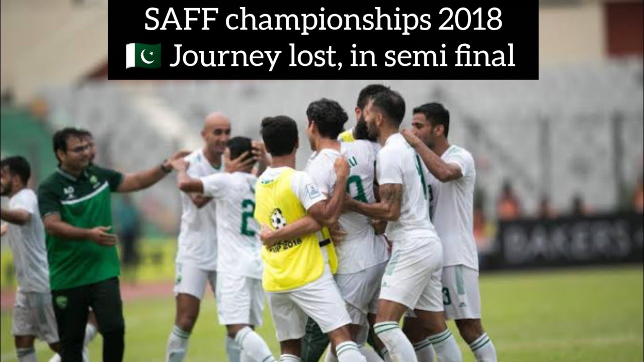 Pakistan Football Team Goals In SAFF Championships 2018| - YouTube