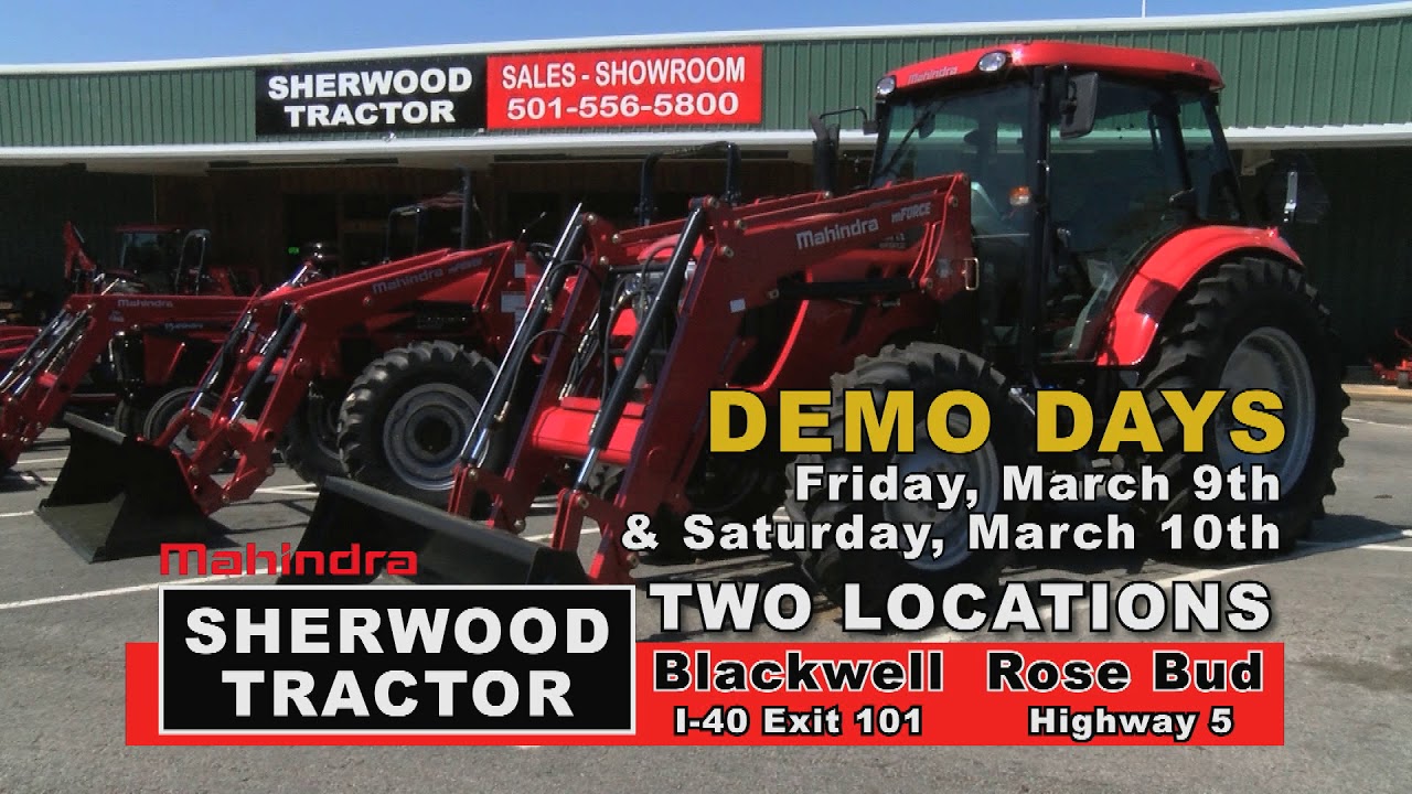 Sherwood Tractor Demo Days 2018 - YouTube