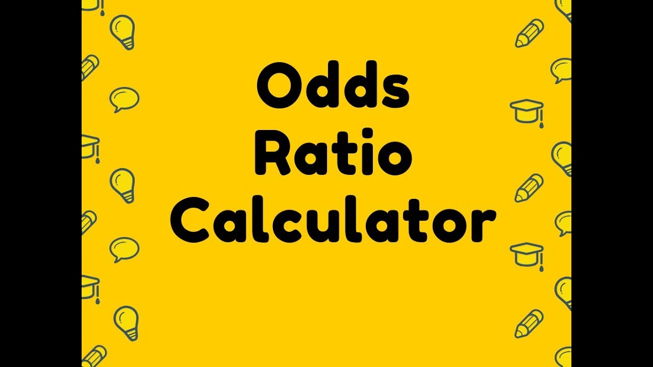 Odds Ratio Calculator - YouTube