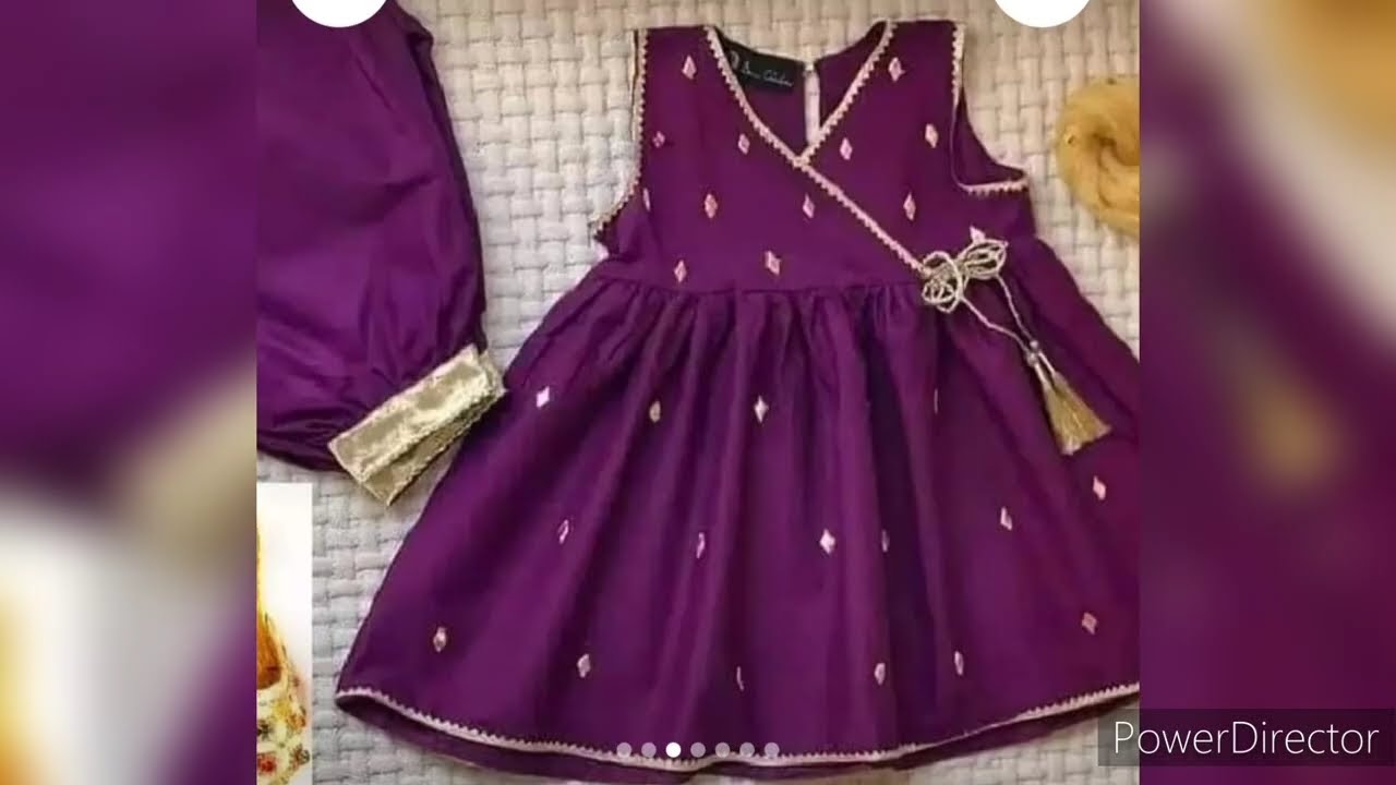 Baby girls dress designing ideas|Very beautiful and trendy designer ...