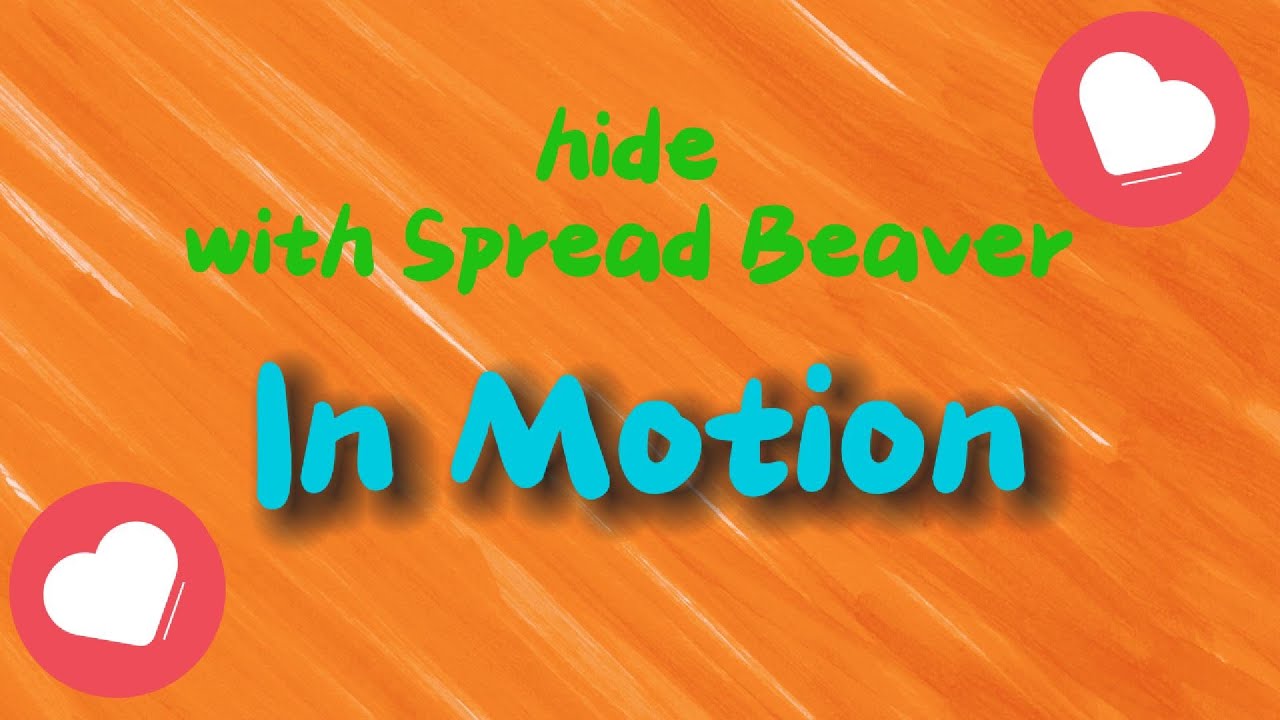 hide with Spread beaver『In Motion』歌詞PV - YouTube