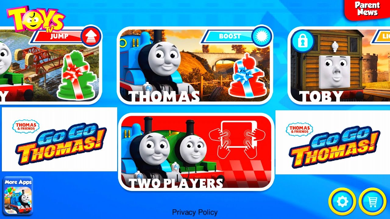 GO GO THOMAS OYUNU! Tren Yarışı Oyunu Oynayalım! Racing Thomas GamePlay ...