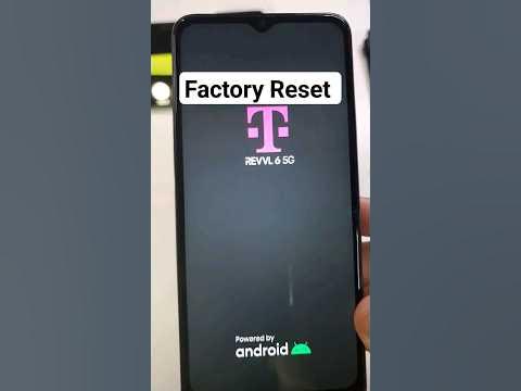 How to Factory Reset REVVL 6 5G TMobile Hard Reset #howto #shorts - YouTube