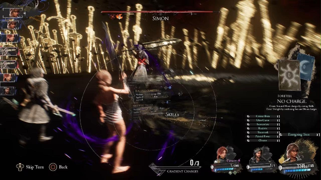 Clair Obscur: Expedition 33 simon boss fight expert no damage - YouTube