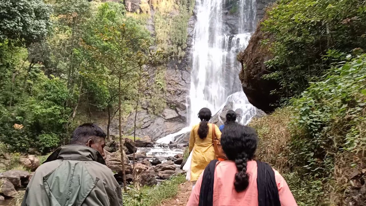 Hebbe falls in chikmagalur - YouTube