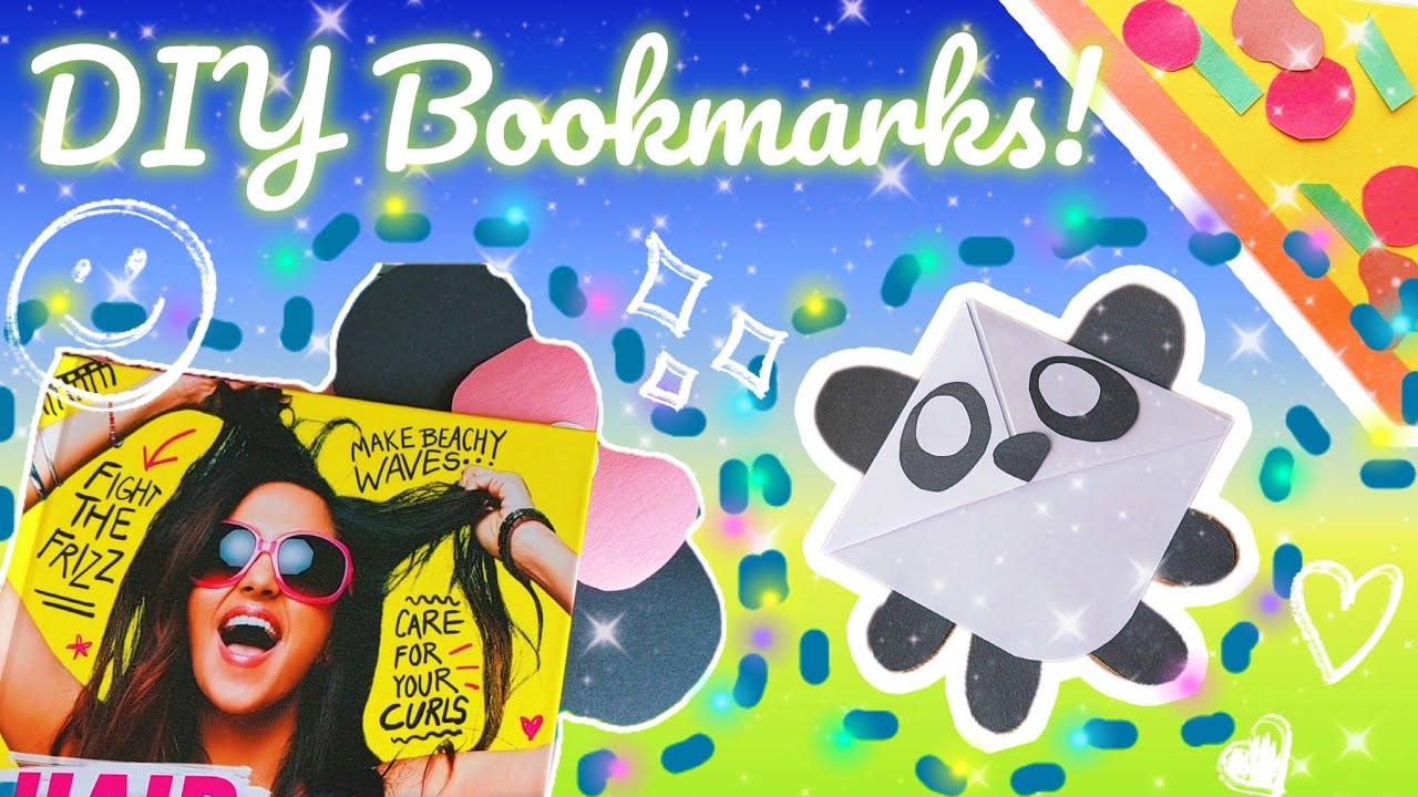 DIY CORNER BOOKMARKS! (Origami Bookmarks, How to Fold Basic Corner ...