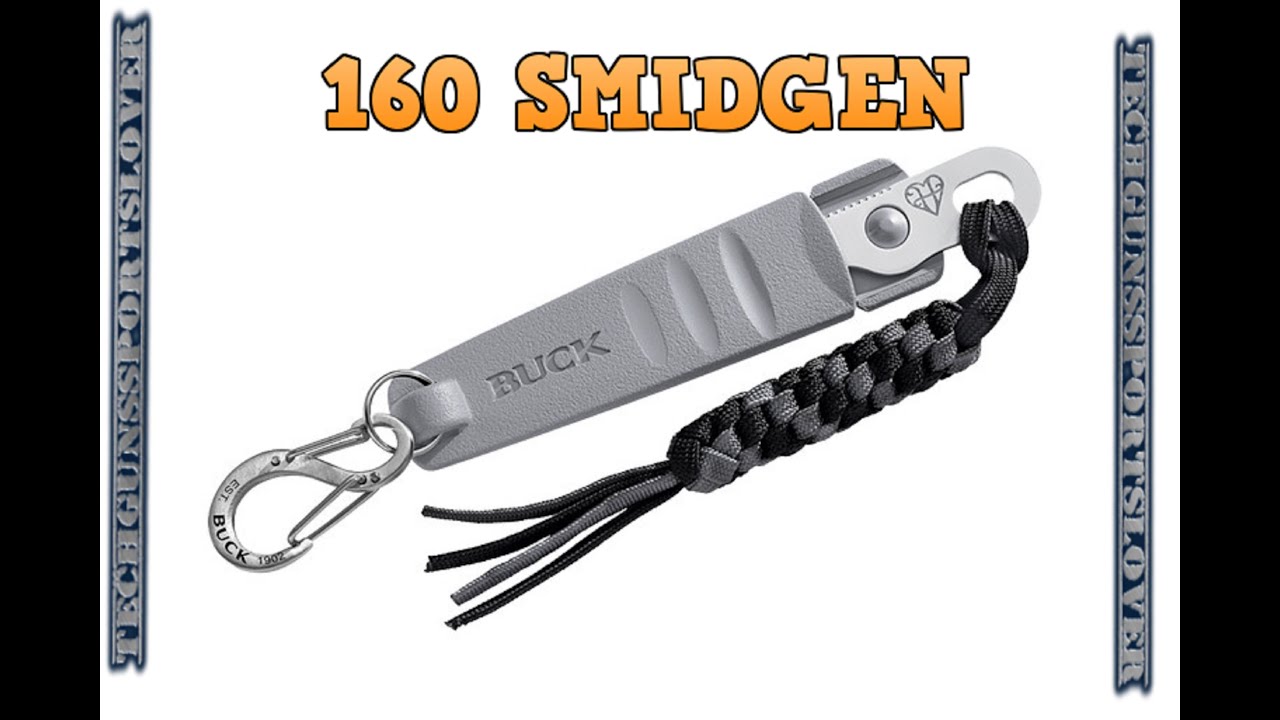 BUCK KNIVES 160 SMIDGEN - YouTube