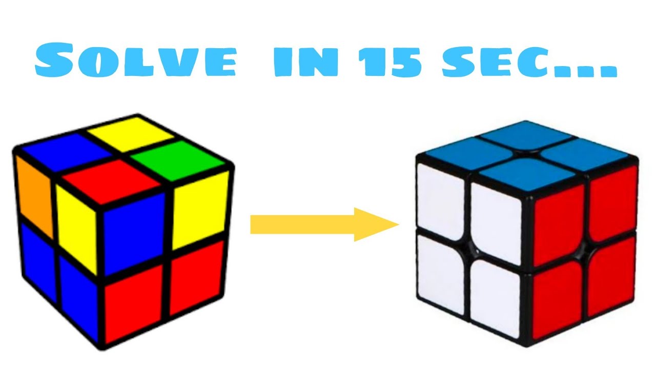 2 By 2 Cube In 15 Sec Hindi Easy Way YouTube