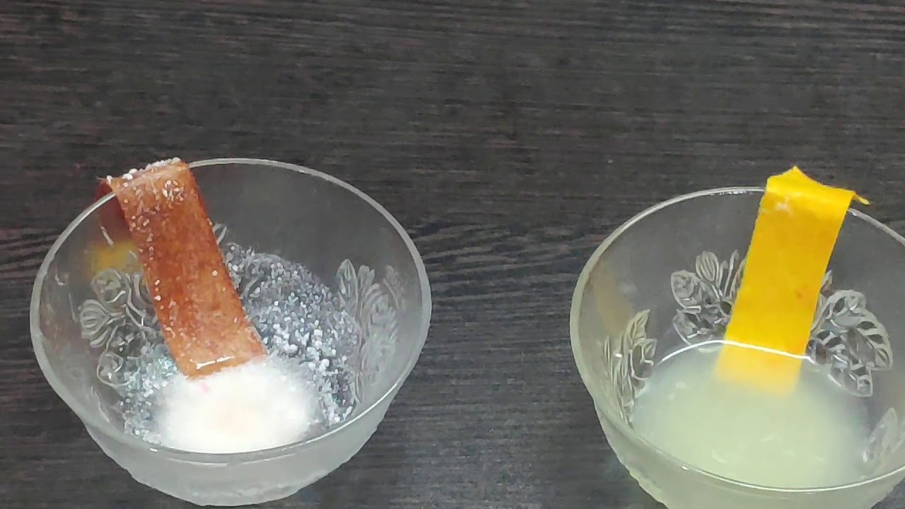 How to make easy turmeric indicator paper - YouTube