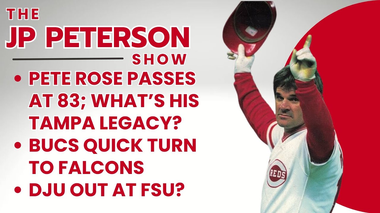 Pete Rose Passes at 83; What’s his Tampa Legacy? | Bucs Quick Turn to ...