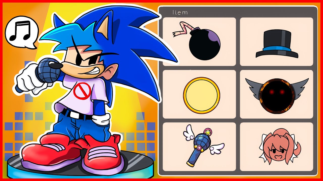 BOYFRIEND DRESS UP vs SONIC and FNF | Friday Night Funkin Animation ...