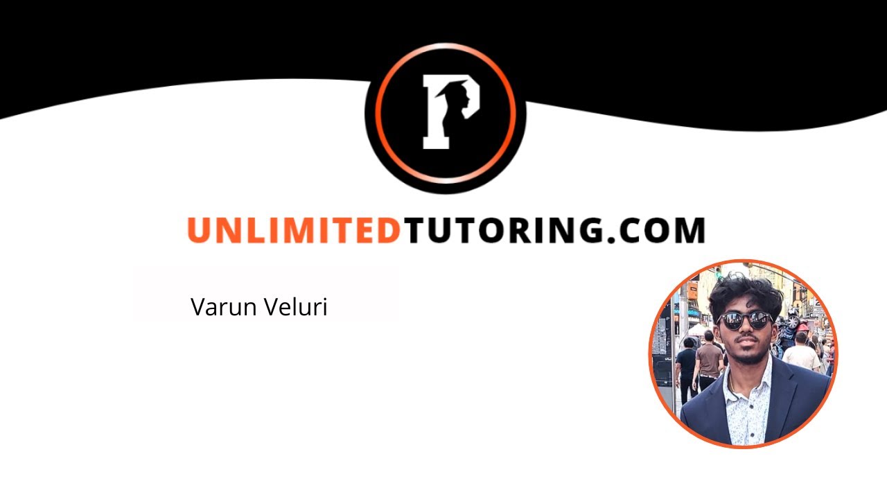 Meet the Tutors - Varun Veluri - YouTube