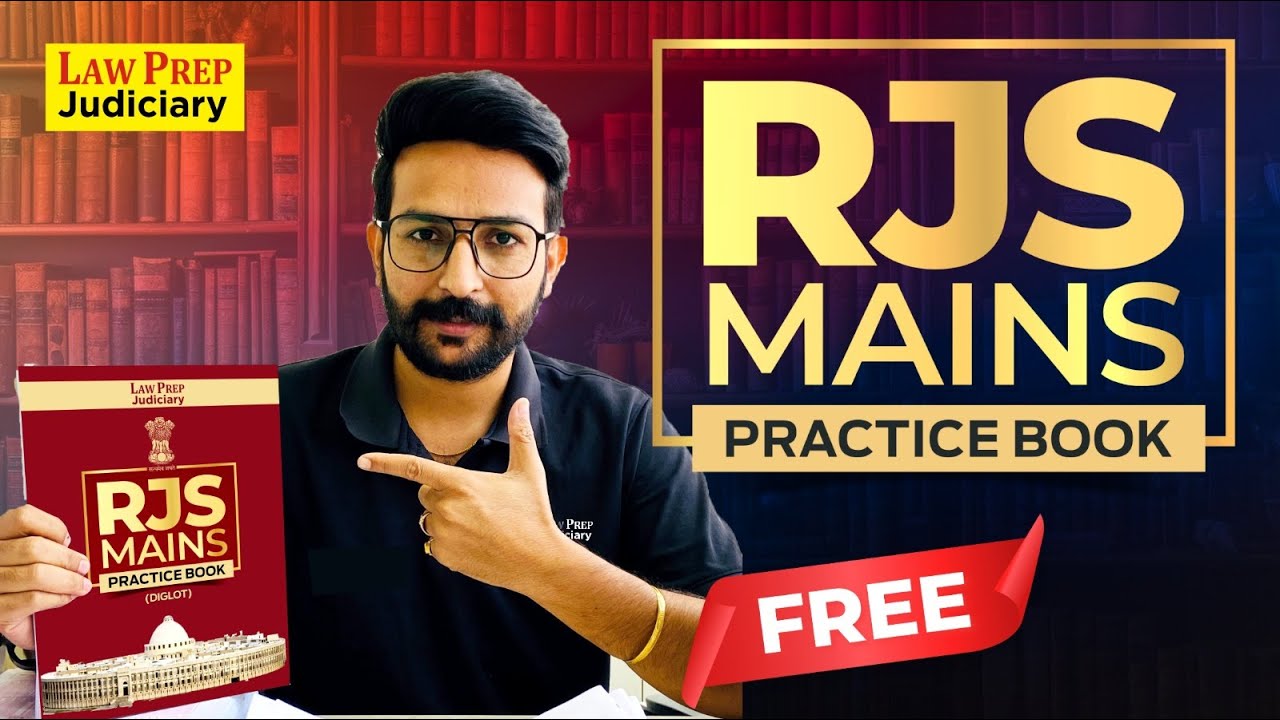 RJS 2024: Free RJS Mains Practice Book for all the RJS Aspirants! - YouTube