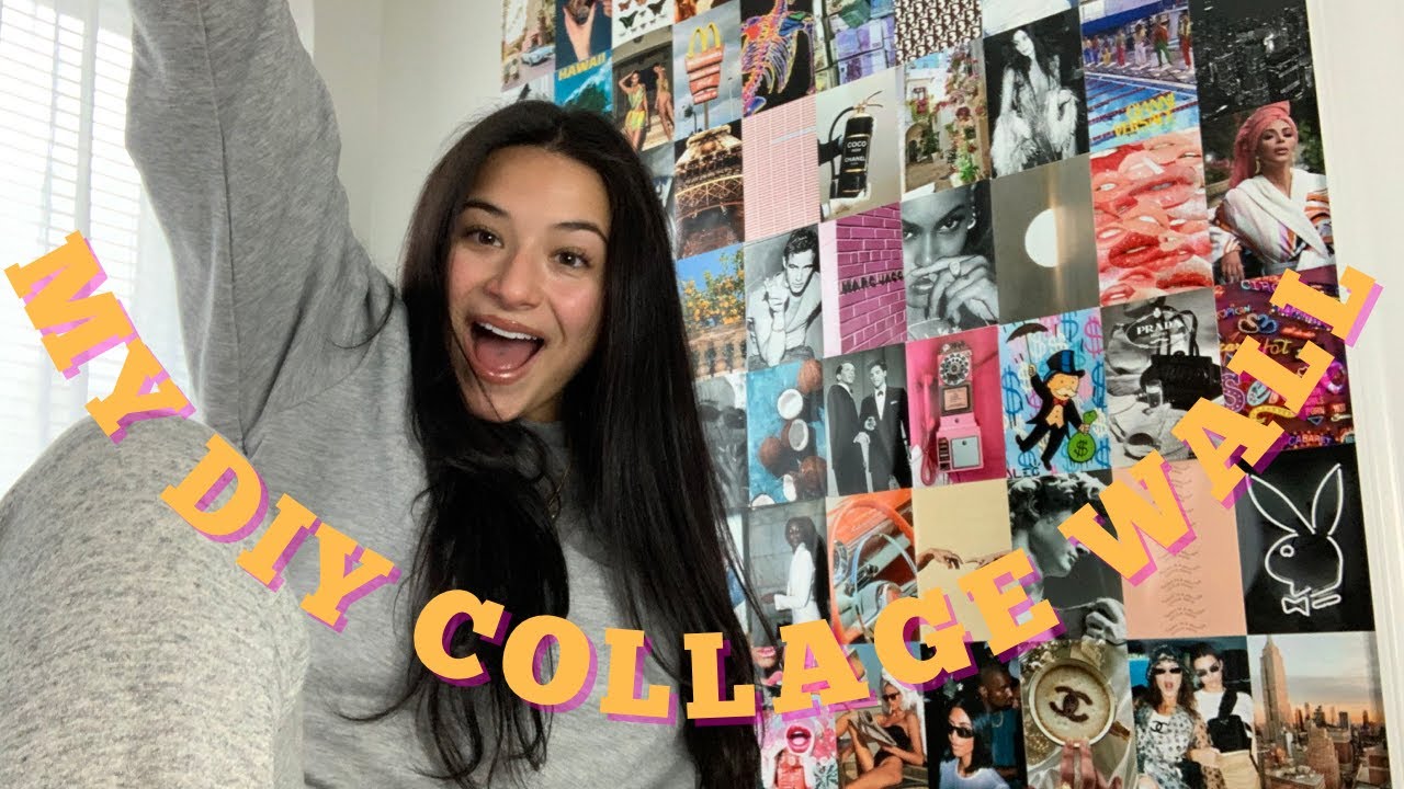 DIY AESTHETIC WALL COLLAGE/KIT! Tezza inspired - YouTube