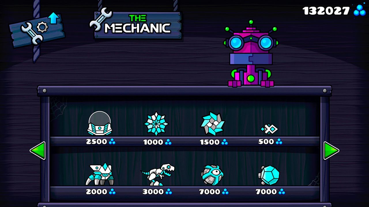 MECHANIC SHOP FROM 2.2 TRAILER! | Geometry Dash 2.2 - YouTube