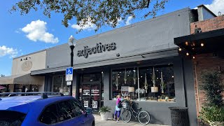 Touring Stores in Downtown Winter Garden on Plant Street | Adjectives & Writer's Block Bookstore
