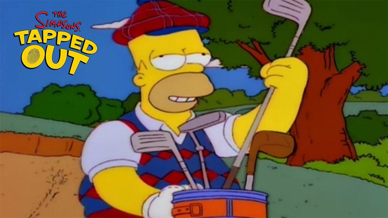 Golf Clubs The Simpsons Tapped Out Fore 2023 update # 19 - YouTube