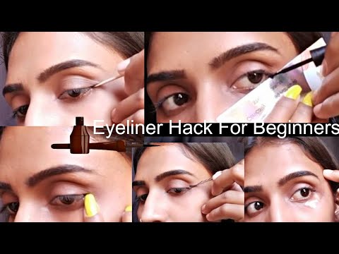 Eyeliner Hack For Beginners! Eyeliner tutorial ☺️💯 # ...