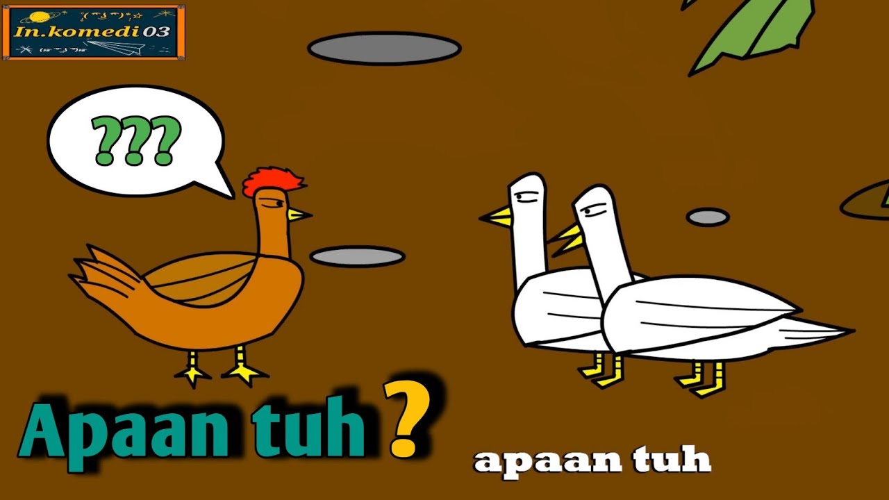 apaan tuh?|animasi 2d|meme apaan tuh versi bebek|meme bebek apaan tuh ...