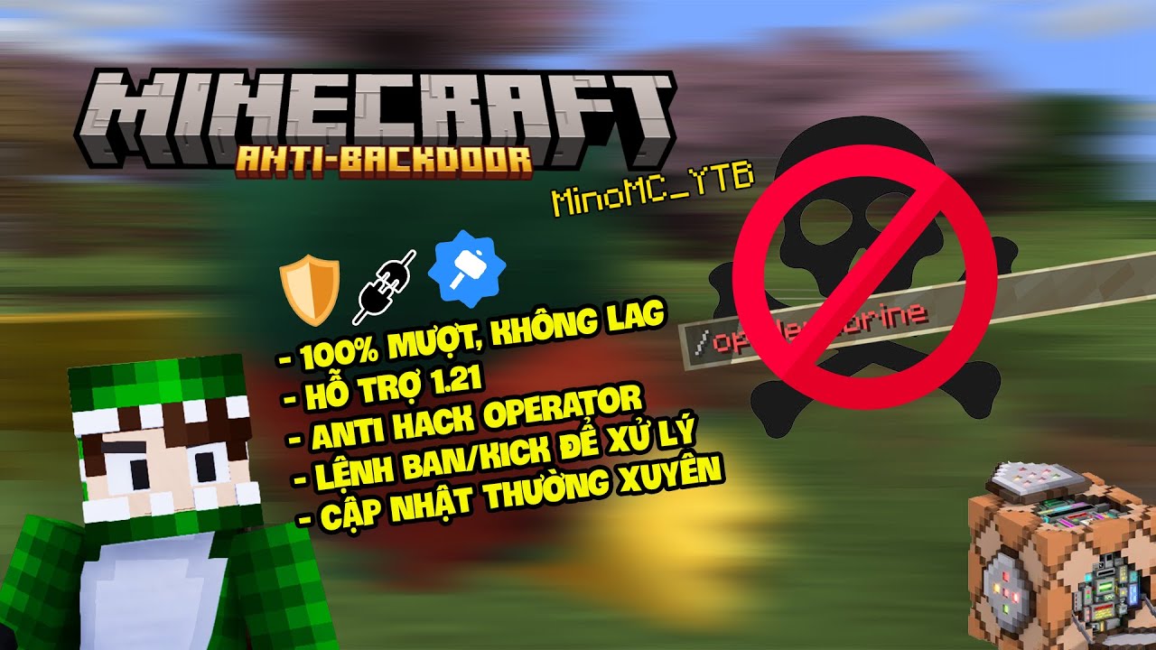 Cách Cài Anti-Backdoor Vào Server Minecraft Để Phòng Chống Hack Operator - Hỗ Trợ 1.21 | MinoMC ...