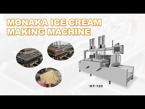 Square Shape Monaka Wafers Production Line Customer Site|Wafer Cone ...