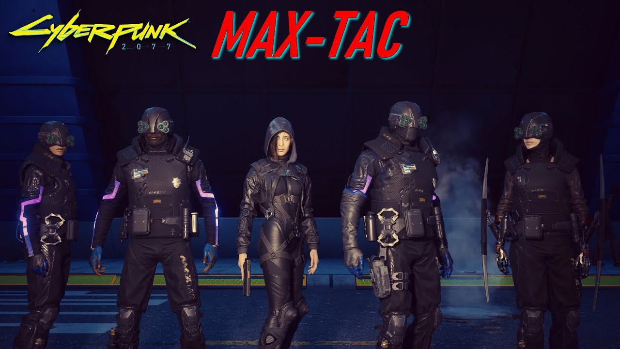 J'entre dans la MAX-TAC | CyberPunk 2077 - YouTube