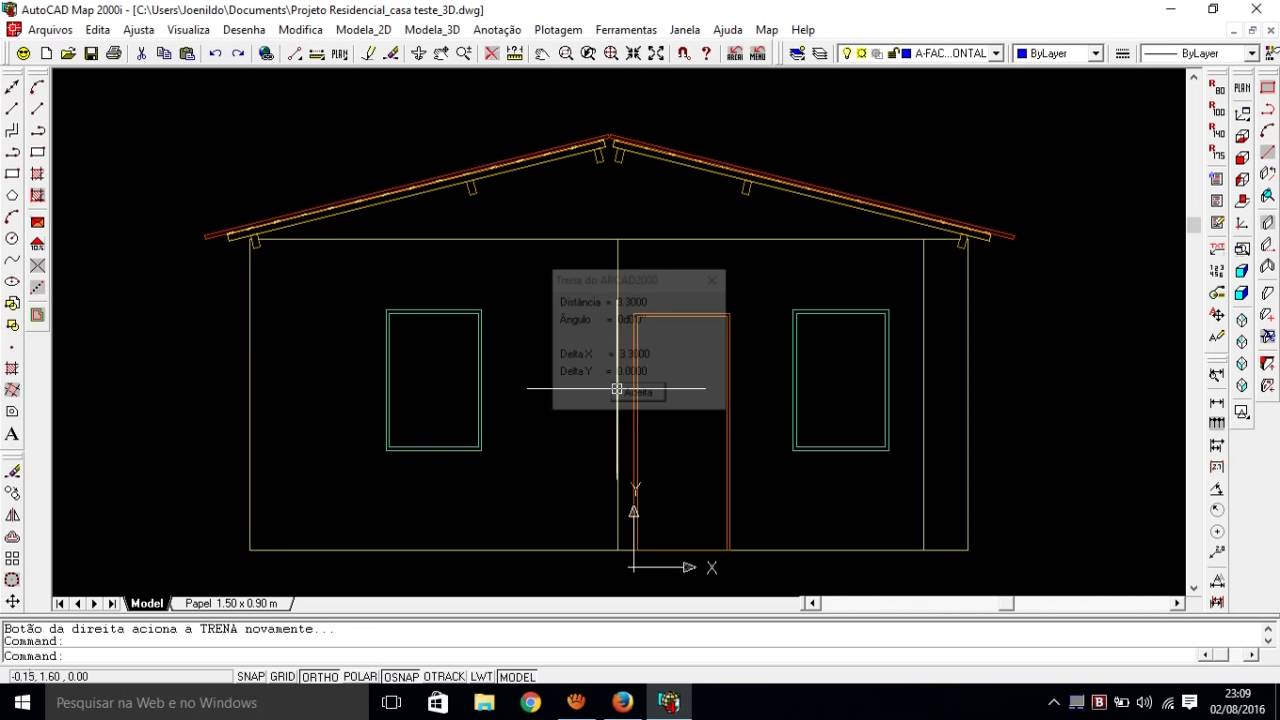 Gerando Fachadas em 3D no AutoCAD_arcad_Aula17 - YouTube