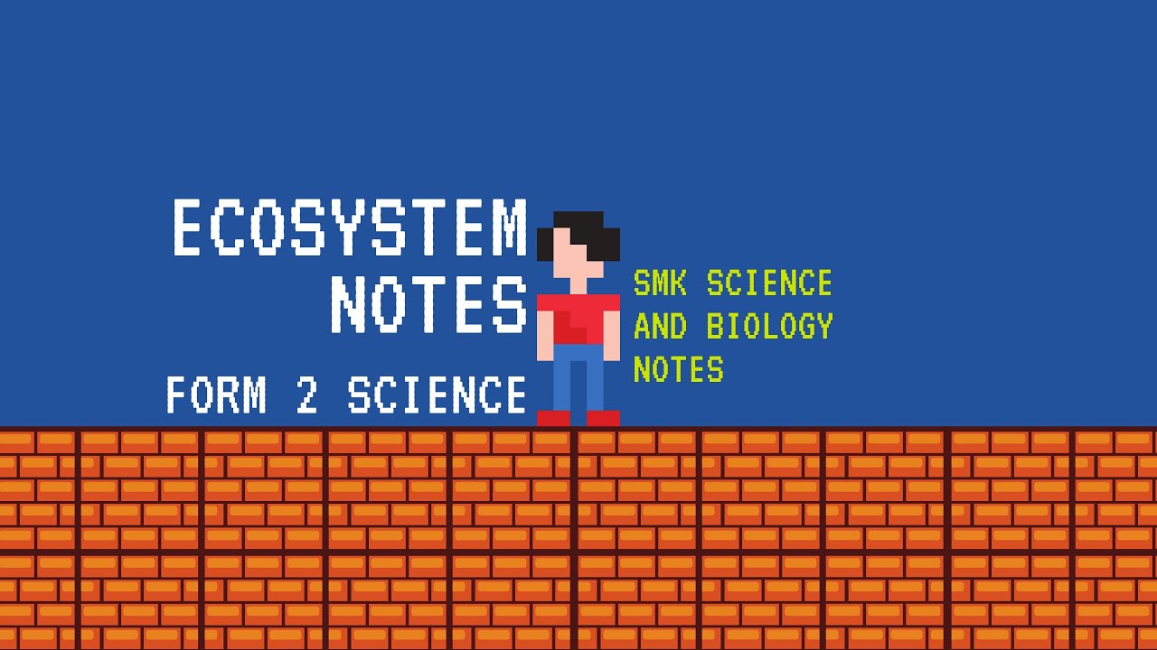 Form 2 Science Chapter 2 Ecosystem 2021 - YouTube