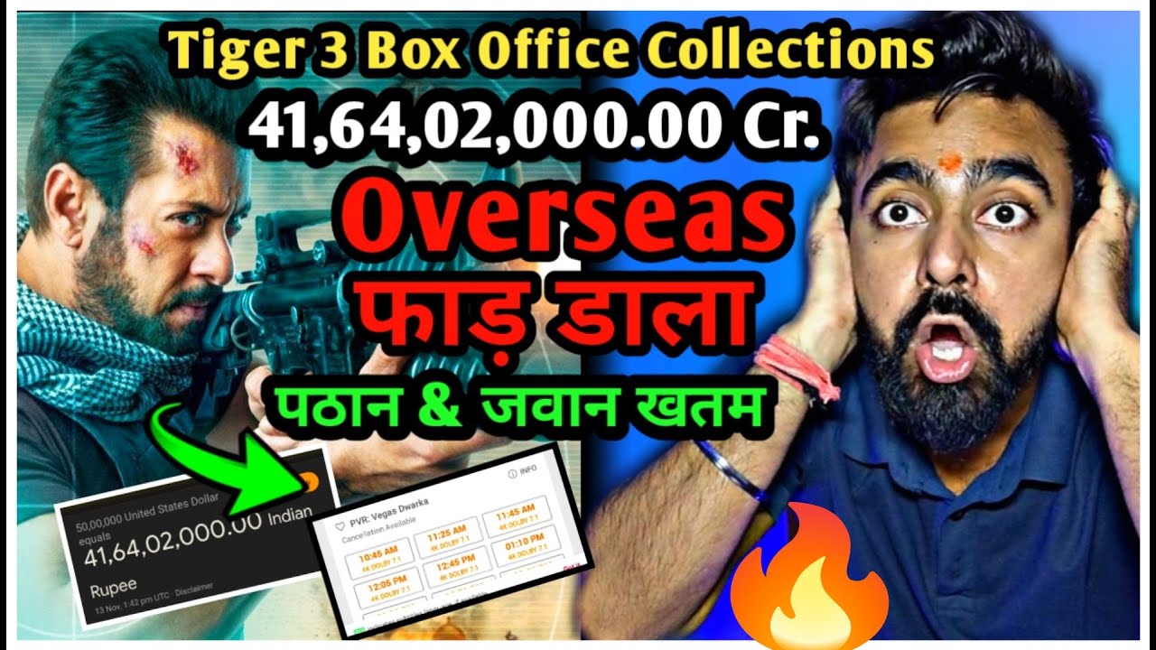 Tiger 3 Box Office Collections | Tiger 3 Box Office Opening | Tiger 3 ...