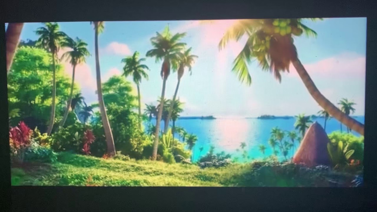 Moana chosen by the water scene - YouTube