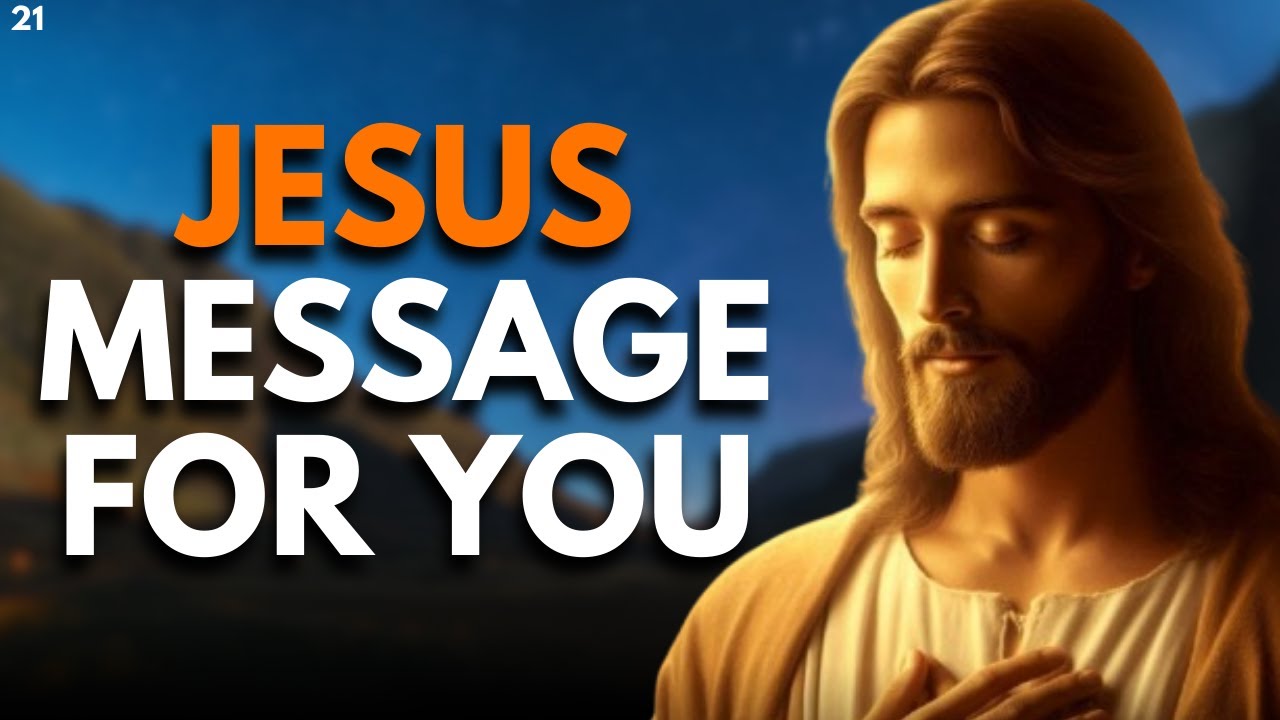 Jesus has a Message for YOU | God Message Of The Day - YouTube