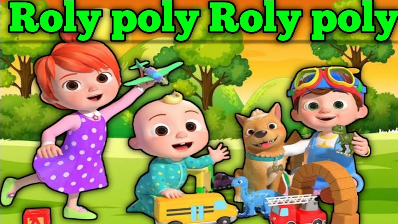 Roly poly Roly poly | Pre Nursery Rhymes Poem | kids Rhymes Poem ...