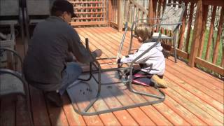 2014 05 04 How to assemble a patio set table