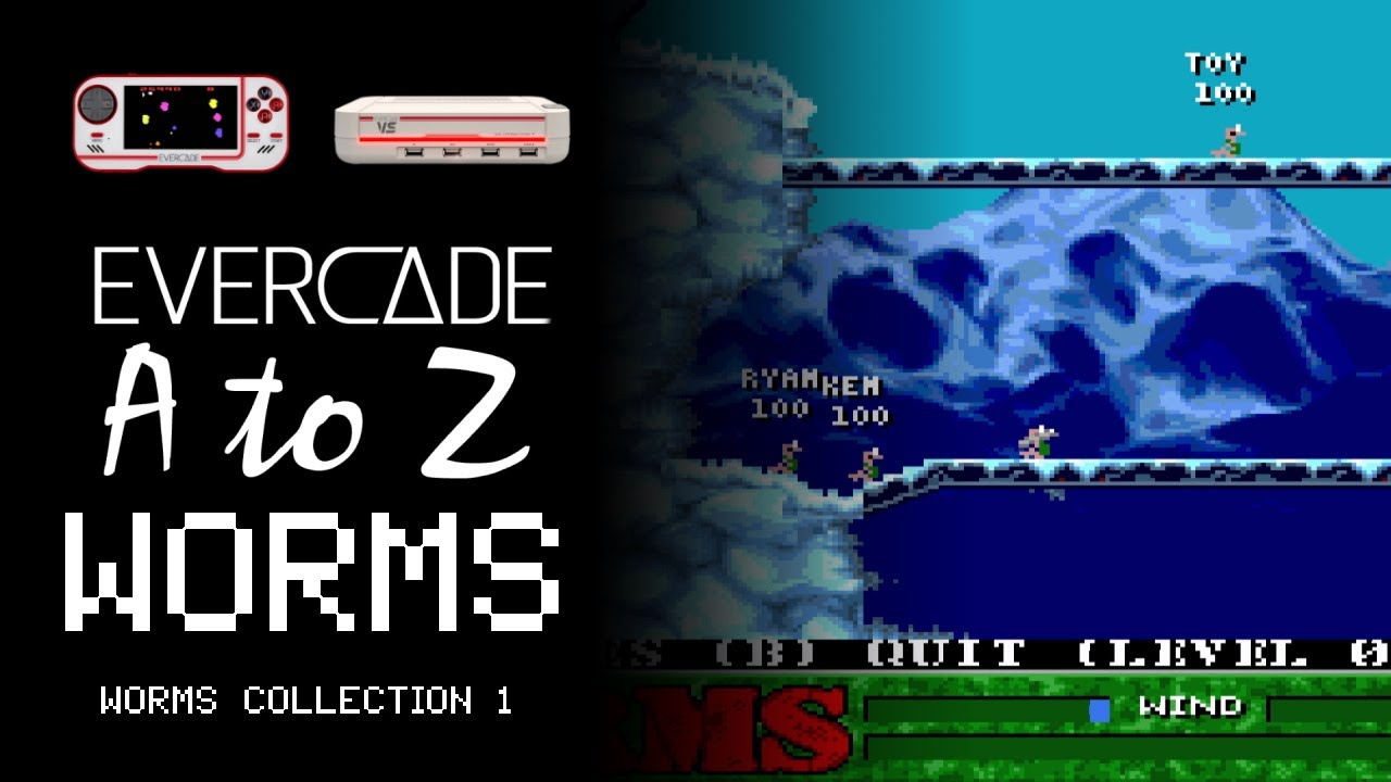Worms for Evercade is a battle royale with brains | Evercade A to Z ...