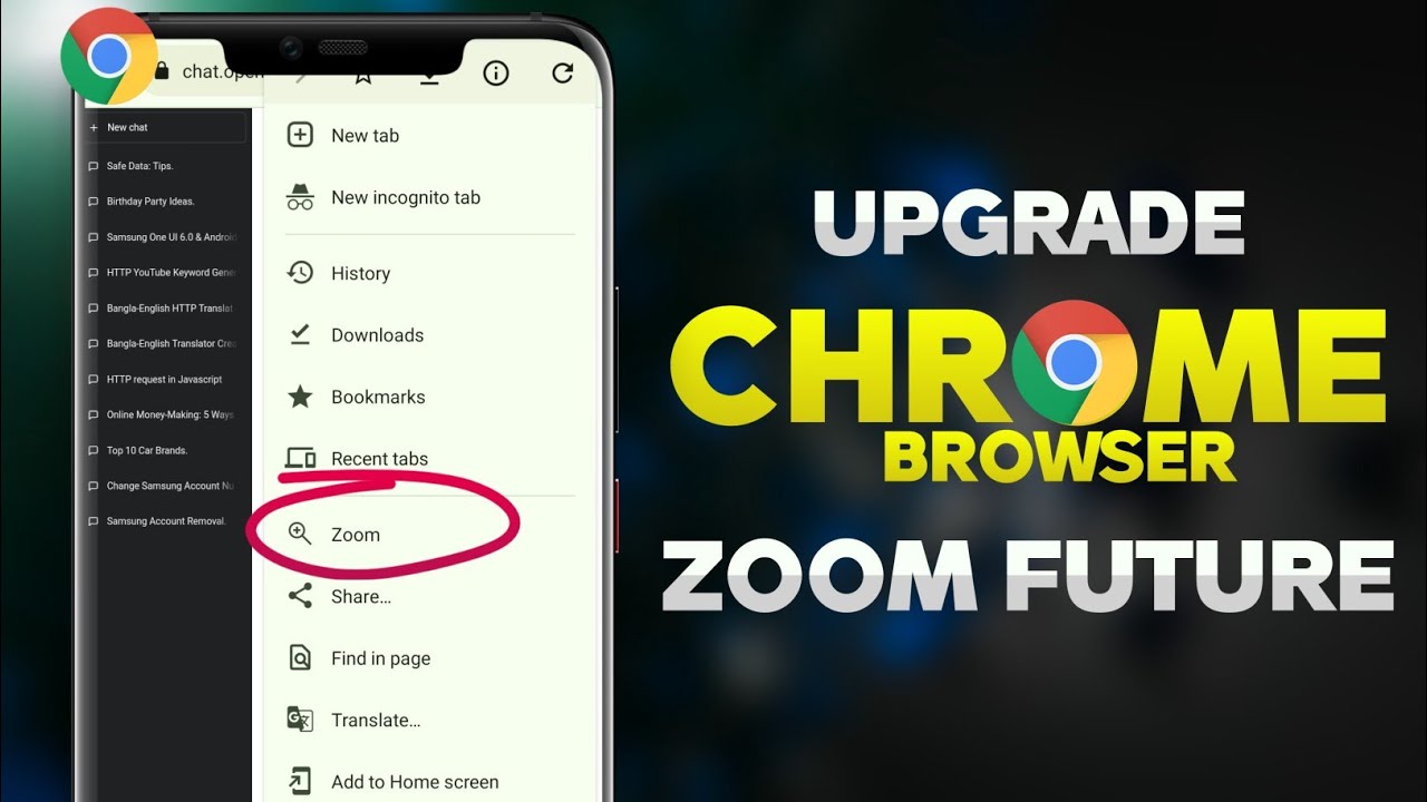 How to Us Chrome Browser Zoom Future [ chrome browser hidden features ...