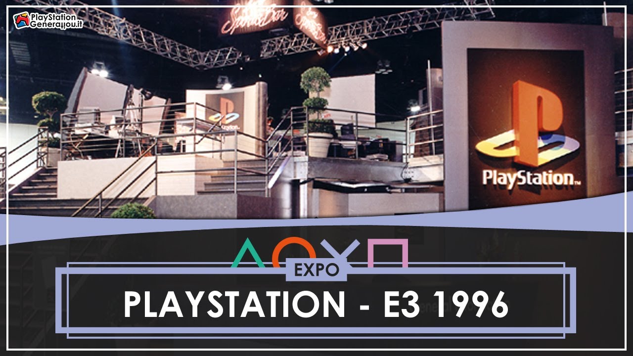 PlayStation - E3 1996 - Sony's Booth (Stop Motion) - YouTube