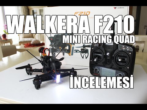 Walkera F210 Mini Racing Quad İncelemesi RTF w/ Devo 7 Radio - YouTube