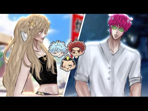 If aether was in “saiki k” (TDLOSK) part 2 👑☀️[] gacha life 2 [] lazy, rushed & cringe [] NO SHIPS.