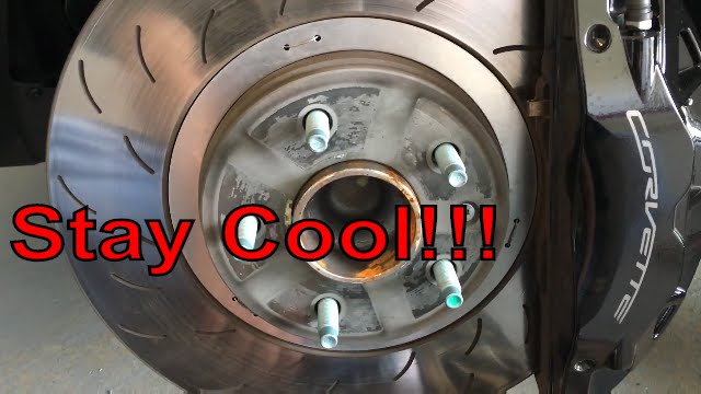 Rotor Cooling Ring Install!!! - C7 Corvette Stingray Z51 - YouTube