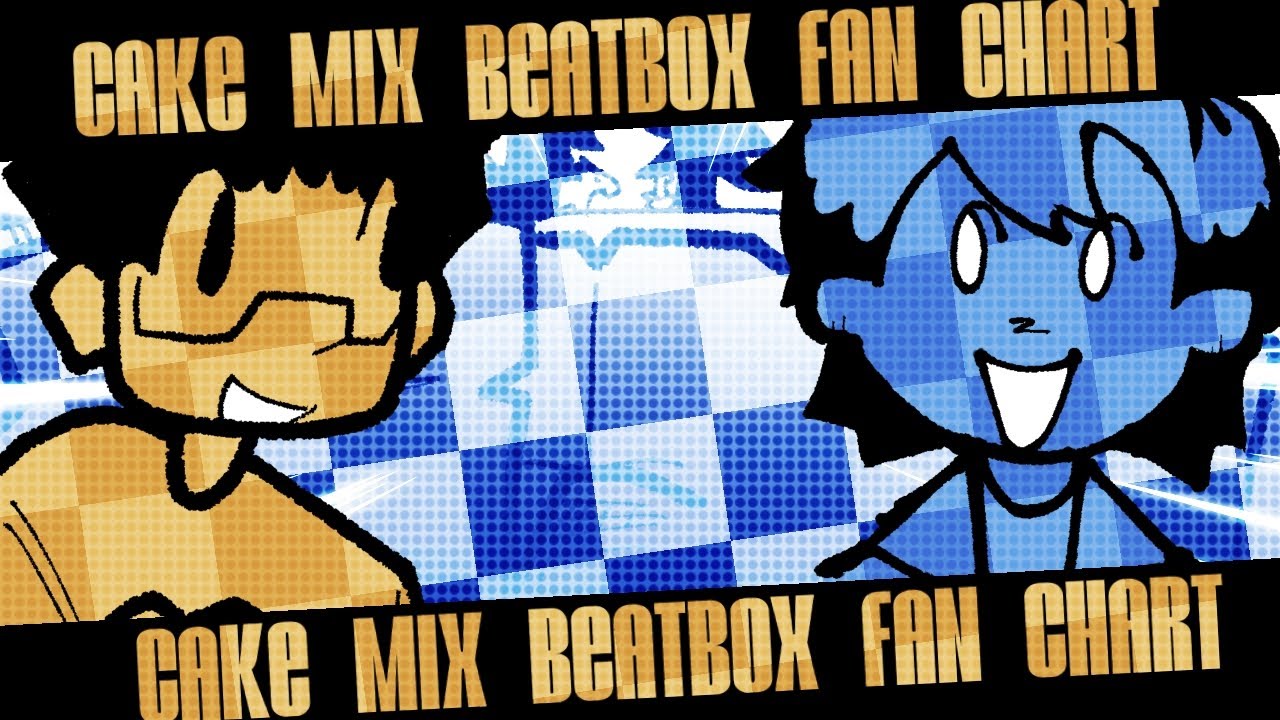 beatbox cake mix fan chart - YouTube