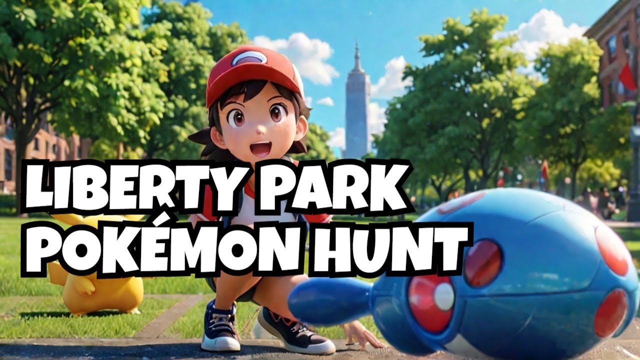 Day 1 Pokémon Go Festival, Liberty State Park Walking Adventure - YouTube
