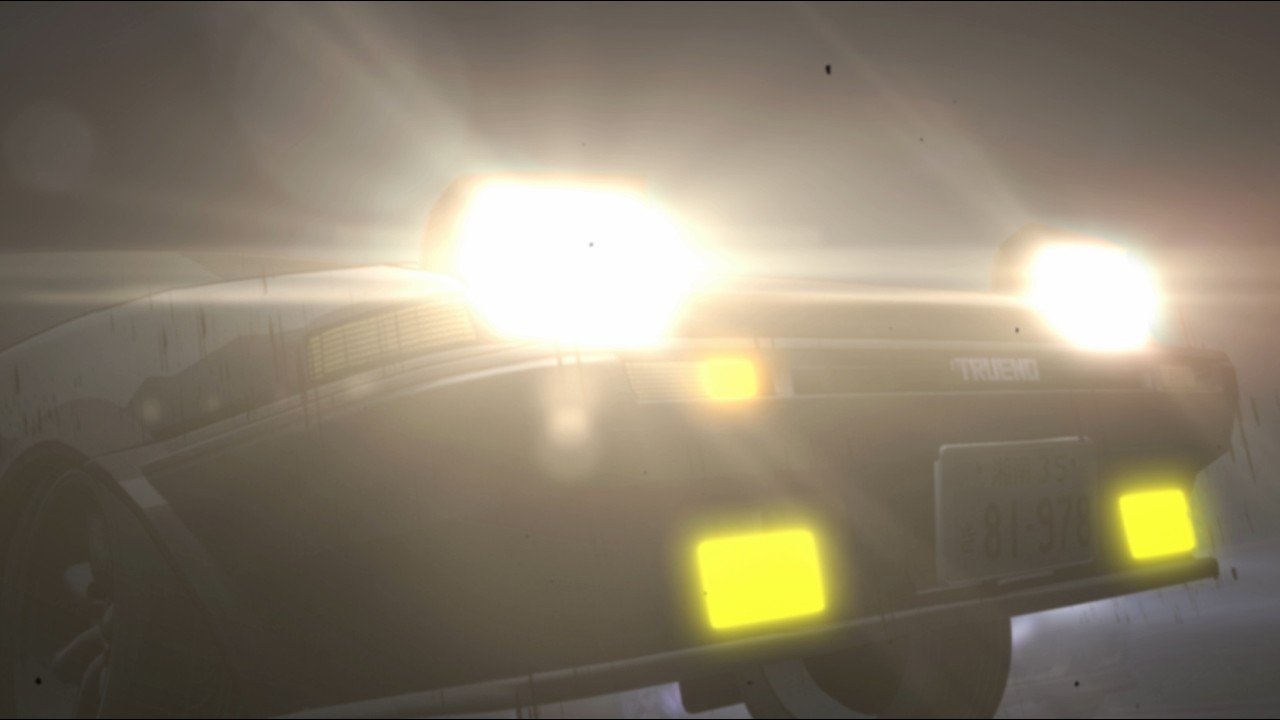 initial d AE86 VS EK9 blender animation with eurobeat in legends style ...