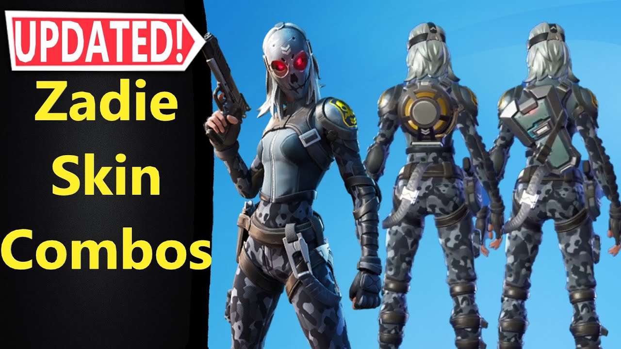 ⋆UPDATED⋆ Zadie Skin Combos in Fortnite (March 2021) - YouTube