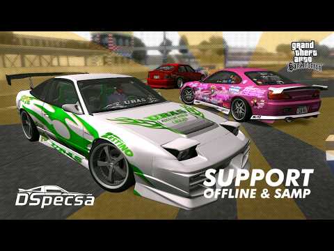 DRIFT SPECSA v1.0, SUPPORT SAMP & OFFLINE - GTA SA ANDROID MODPACK