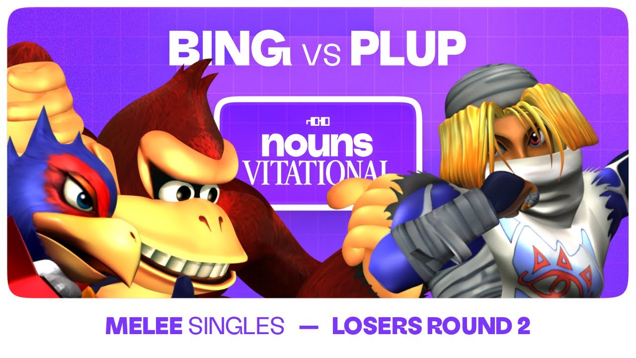Nounsvitational 2024: Bing (Donkey Kong / Falco) vs Plup (Sheik) | SSBM ...