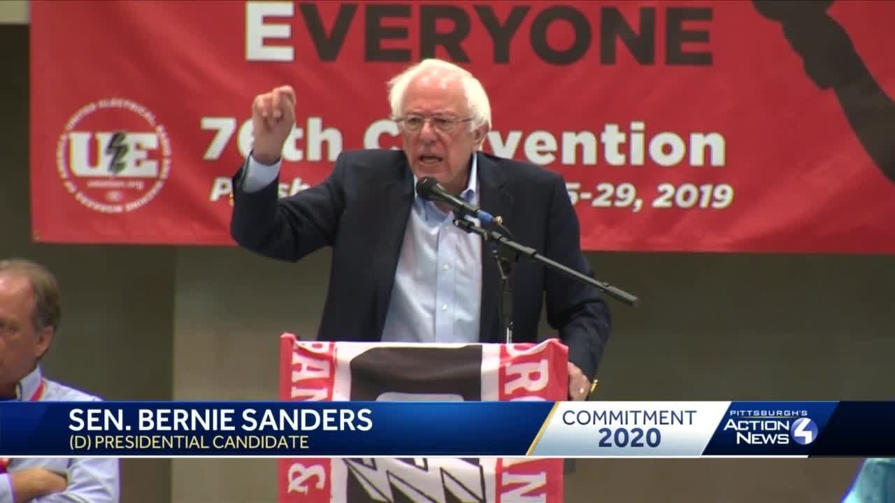 Bernie Sanders speaks to union workers in Pittsburgh - YouTube