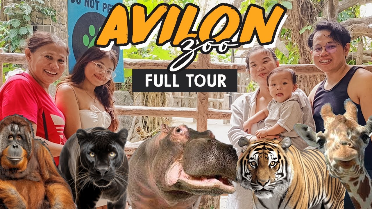 Avilon Zoo Full Tour with a Baby + Tips | Best Family Destination Near Manila - YouTube
