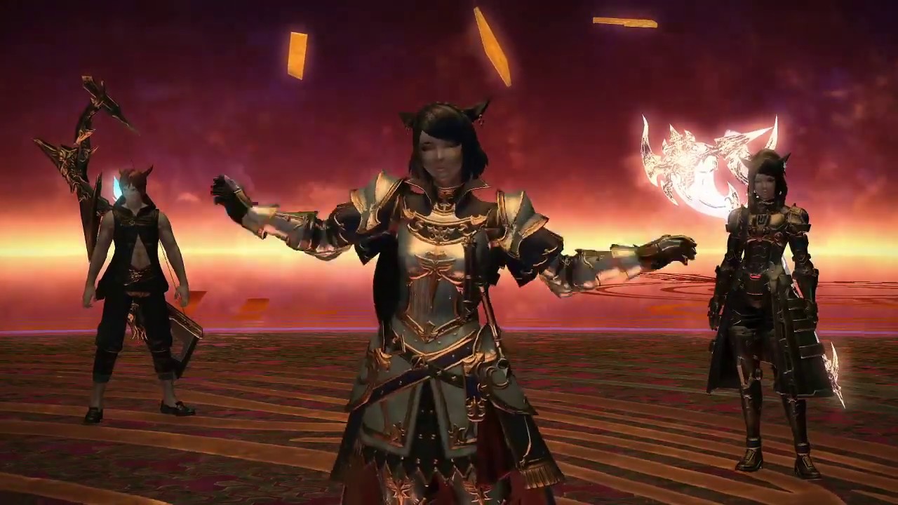 Final Fantasy XIV - Bahamut Clear! - YouTube