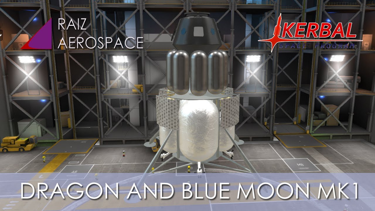 Dragon and Blue Moon Mk1 as a Lunar Lander Combo - YouTube